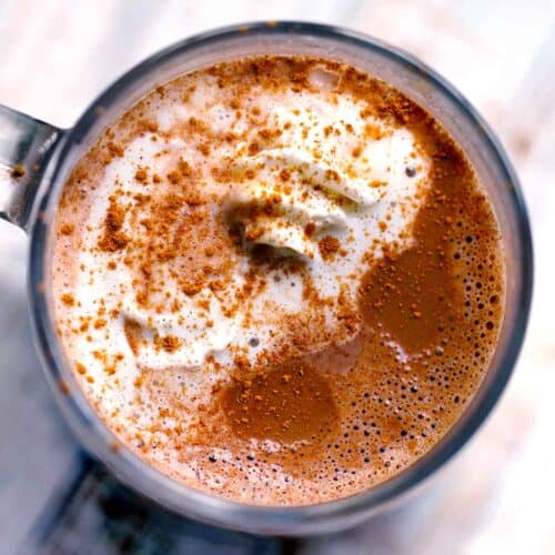 Spicy Hot Chocolate with Cayenne Pepper - Bowl of Delicious