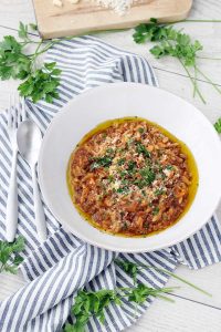 Manestra (simple Greek orzo comfort food)