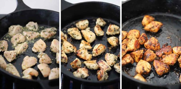 Greek Chicken Bites (great for salads and gyros!) - Bowl of Delicious