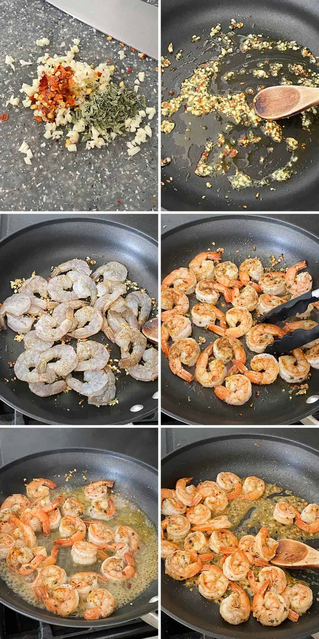 Sautéed Shrimp with Garlic, Lemon, and Herbs - Bowl of Delicious