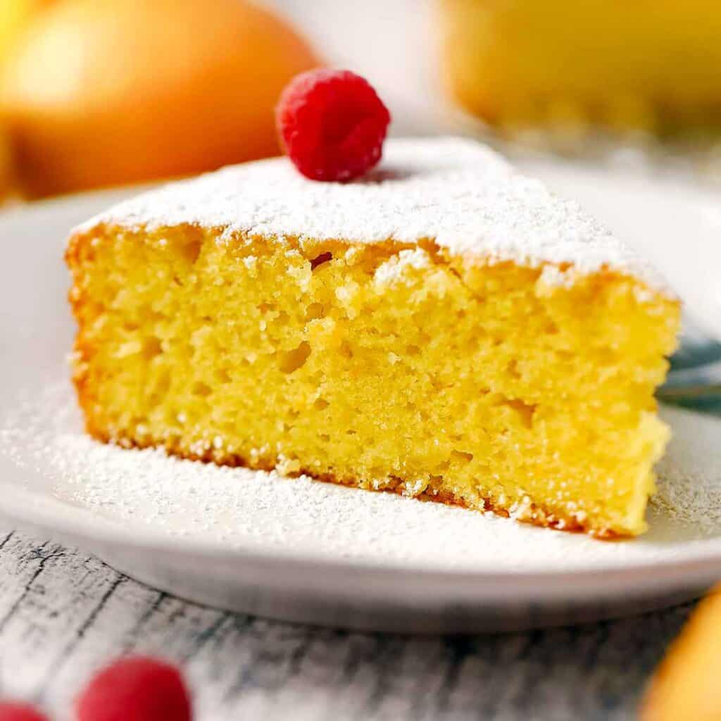 Lemon Olive Oil Cake - Bowl of Delicious