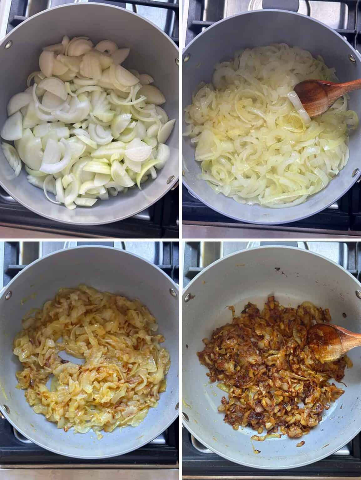 One Pot Mujadara (Middle Eastern spiced lentils and rice with ...
